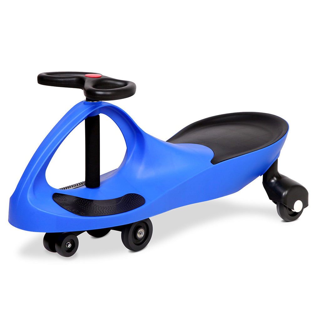 Kids Ride On Swing Car | Wiggle Cart Toy Blue – Kids Carz