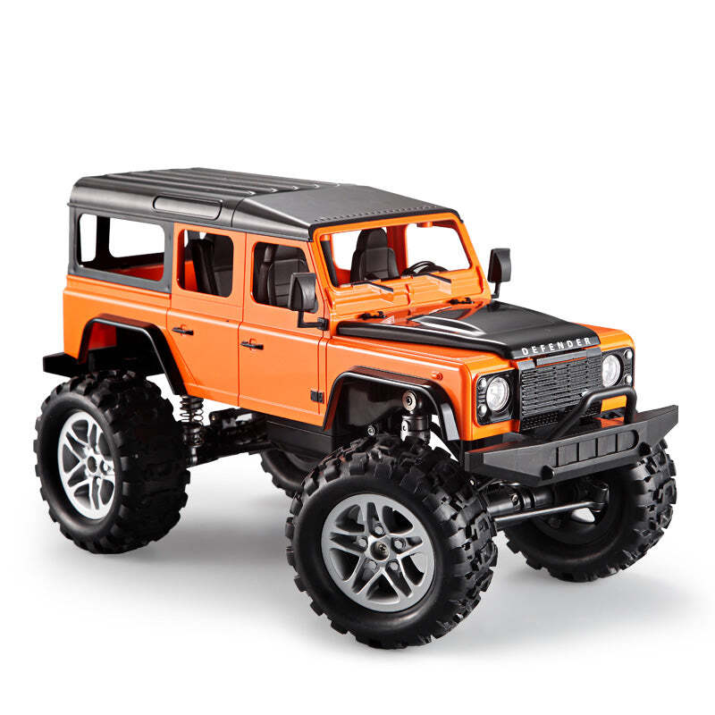Remote Control Land Rover Rock Crawler (Orange), Model Toy Car – Kids Carz