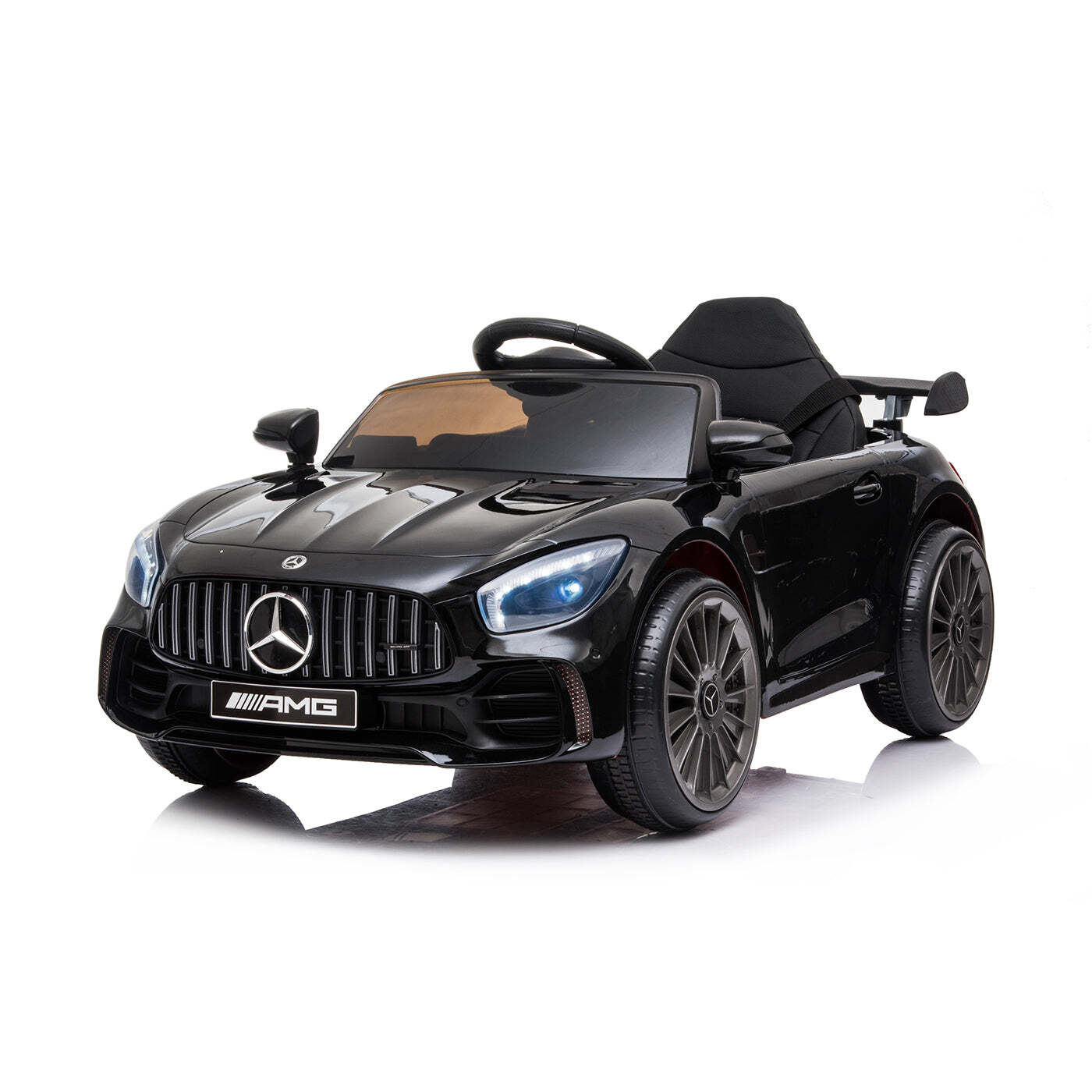 Kids Ride On Electric Car | Licensed Mercedes GTR | Black – Kids Carz